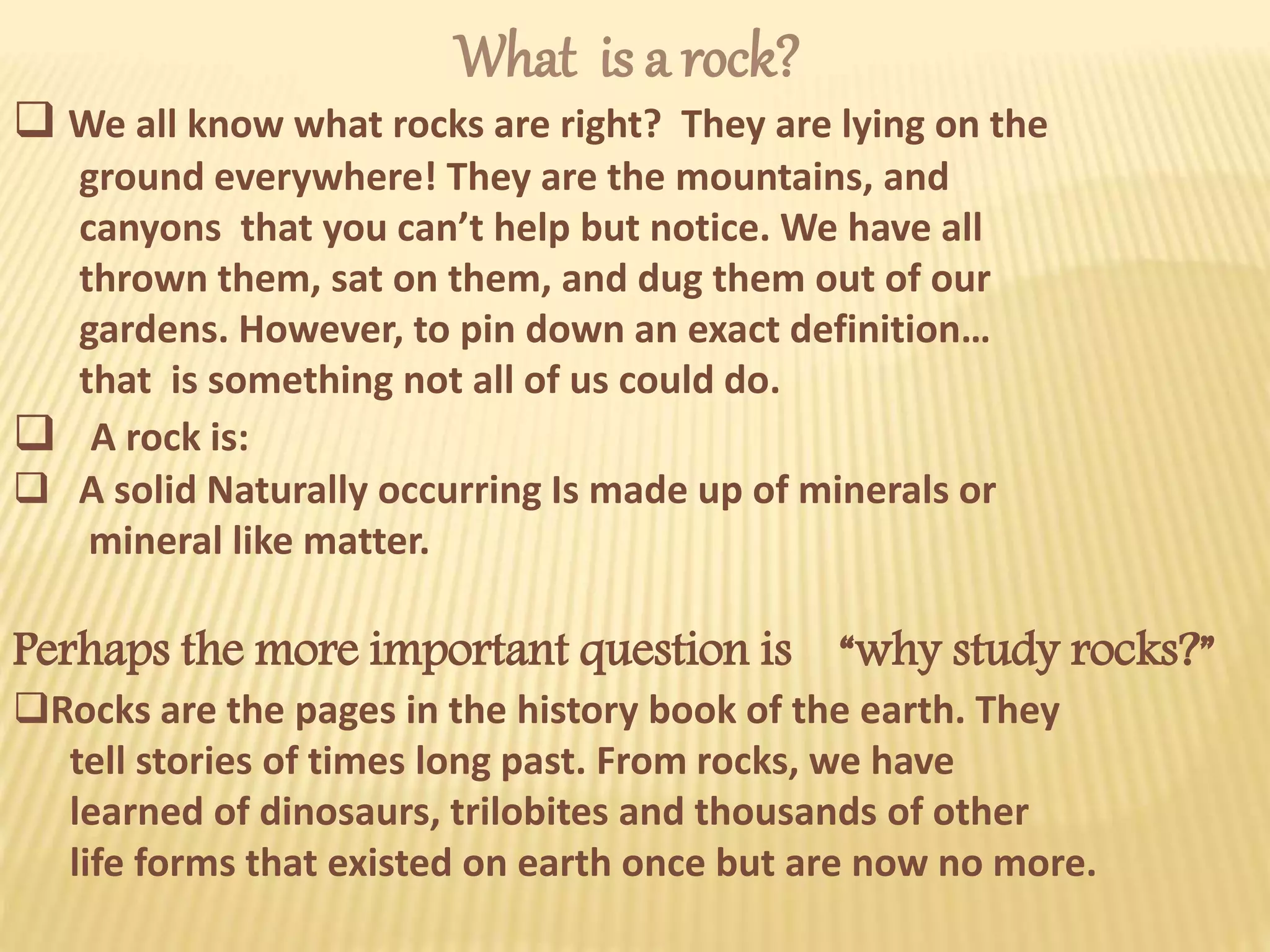 rock cycle and metamorphic rock | PPTX