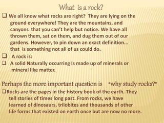 rock cycle and metamorphic rock | PPTX