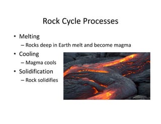 Rock cycle notes | PDF