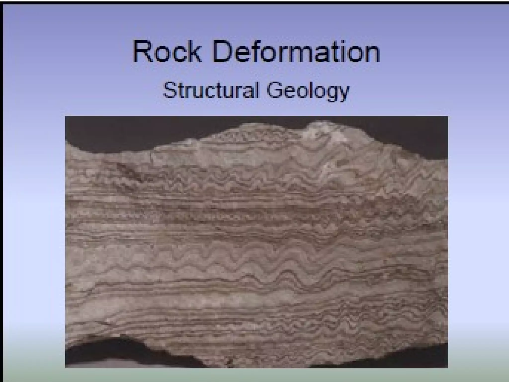 Rock deformation | PPT