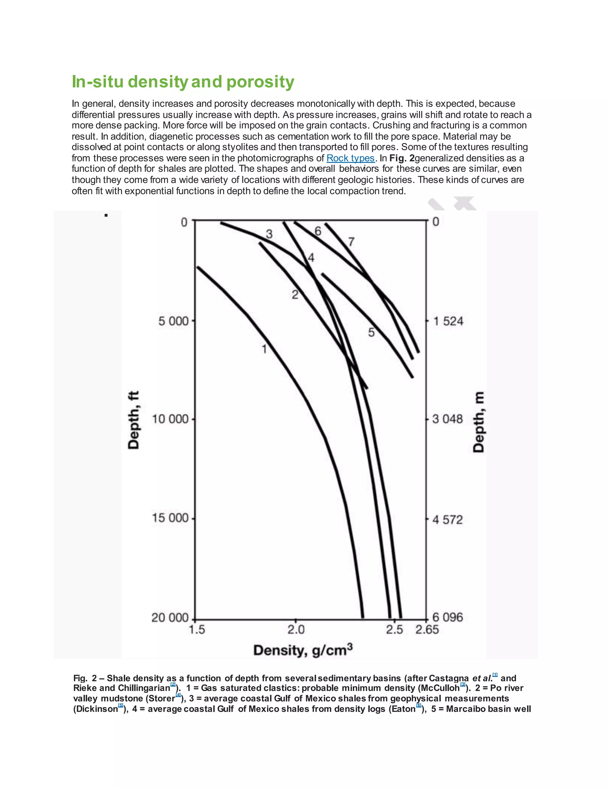 Rock density and porosity lab | DOCX