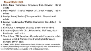 Rock Edict No.02 of Ashoka | PPTX