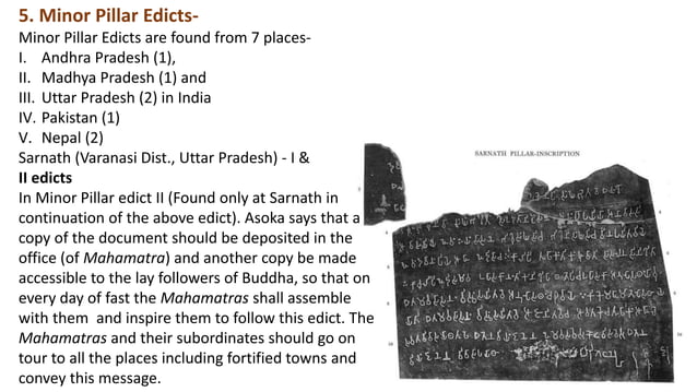 Rock Edict No.02 of Ashoka | PPTX