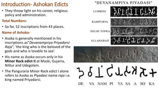 Rock Edict No.02 of Ashoka | PPTX