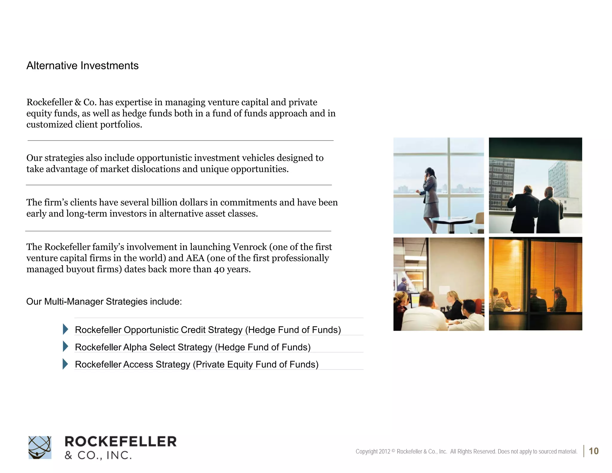 Rockefeller co overview | PDF | Non-Profit Organizations | Industries