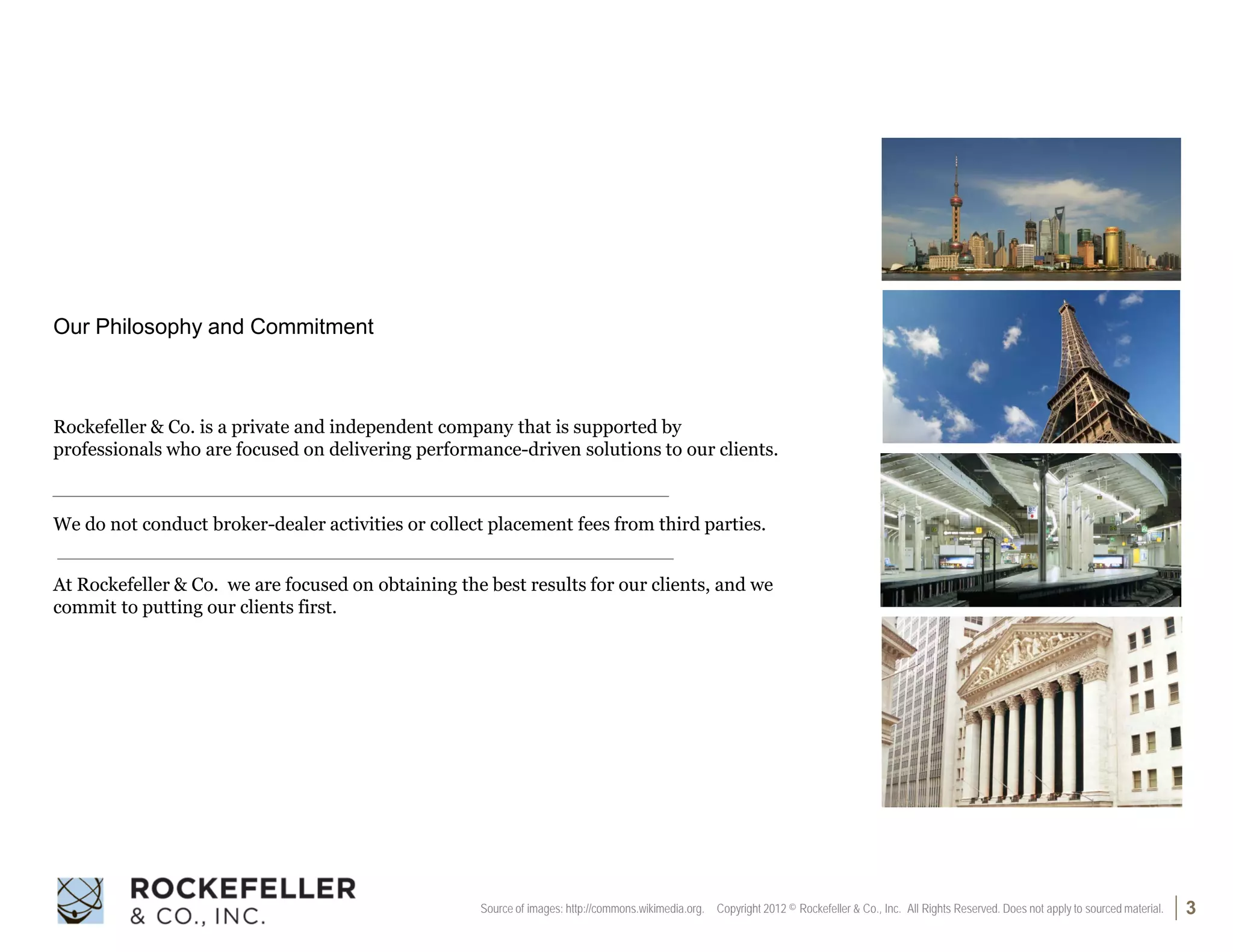 Rockefeller co overview | PDF | Non-Profit Organizations | Industries