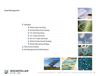 Rockefeller co overview | PDF | Non-Profit Organizations | Industries