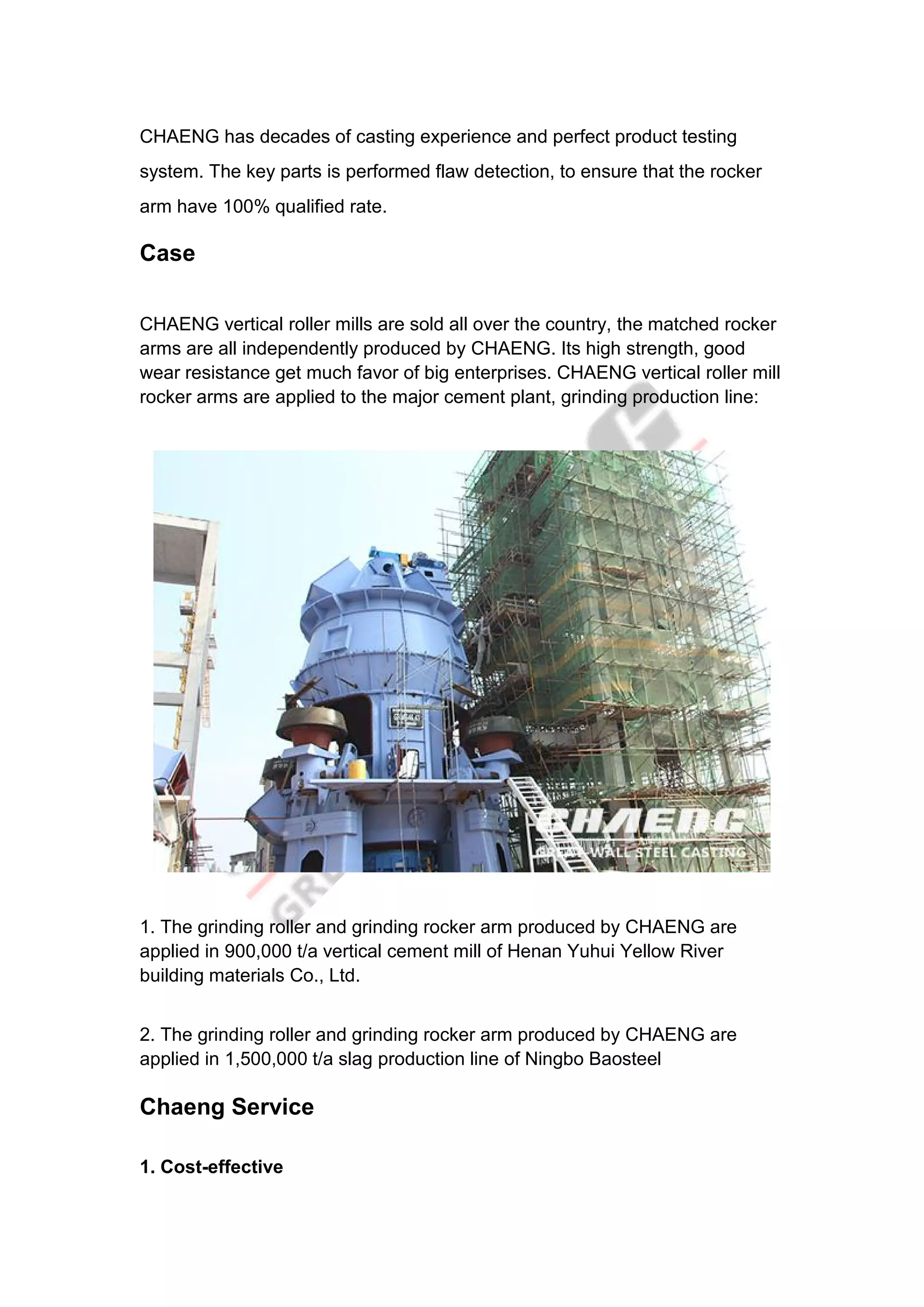 Rocker arm for vertical mill | PDF