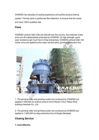Rocker arm for vertical mill | PDF