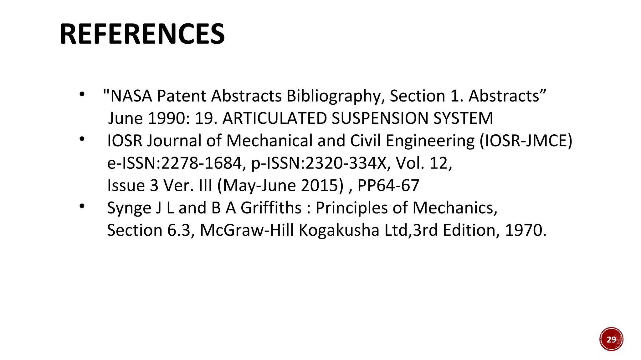 Rocker bogie mechanism | PPT