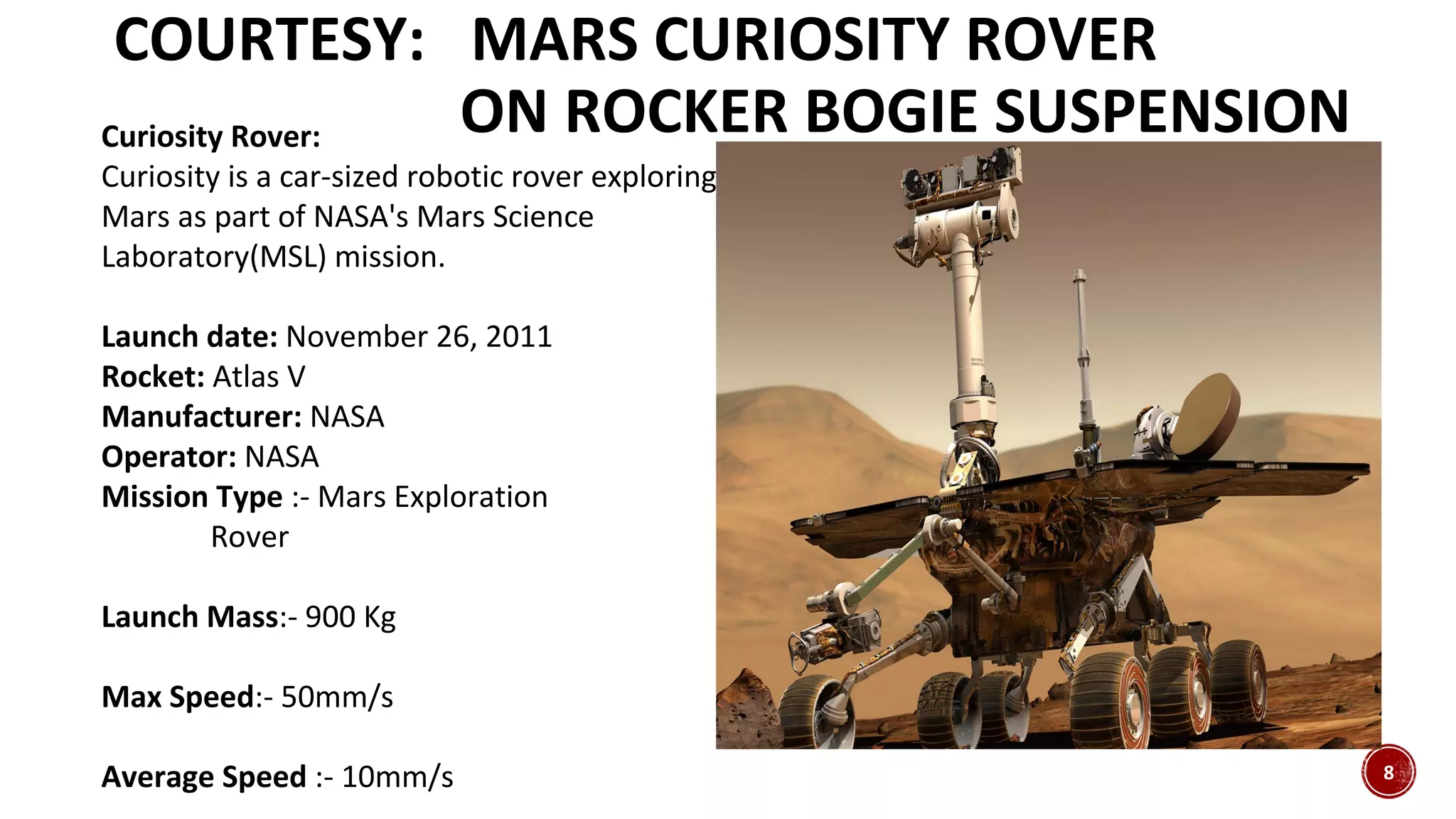 Rocker bogie mechanism | PPT