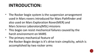 Rocker bogie mechanism | PPT