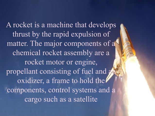 principles of Rockets | PPT