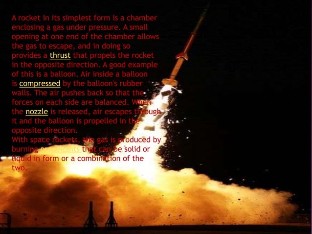 principles of Rockets | PPT