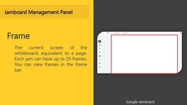 Google Jamboard Interface and Parts pptx | PPTX | Operating Systems | Computer Software and ...