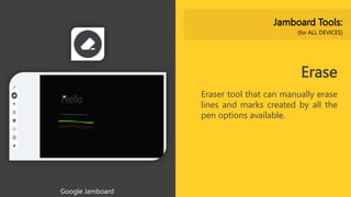 Google Jamboard Interface and Parts pptx | PPTX