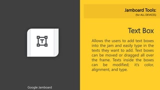 Google Jamboard Interface and Parts pptx | PPTX