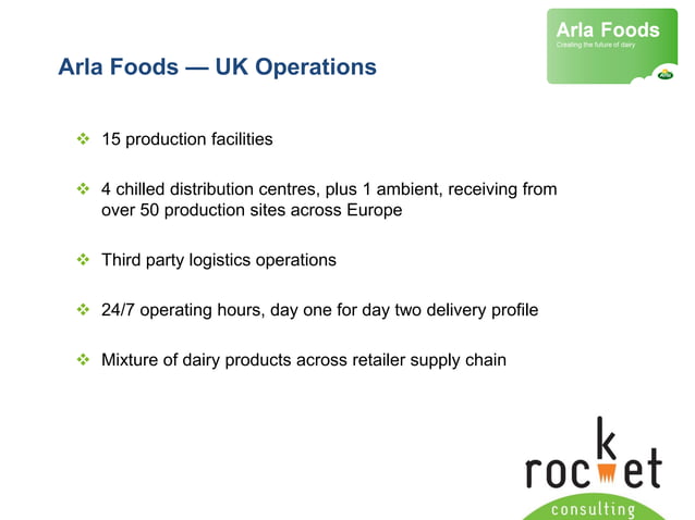 Streamlining logistics execution at Arla Foods with SAP Extended ...