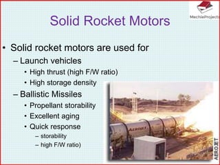 Mechanical Engineering Project: Rocket Fuels | PPT