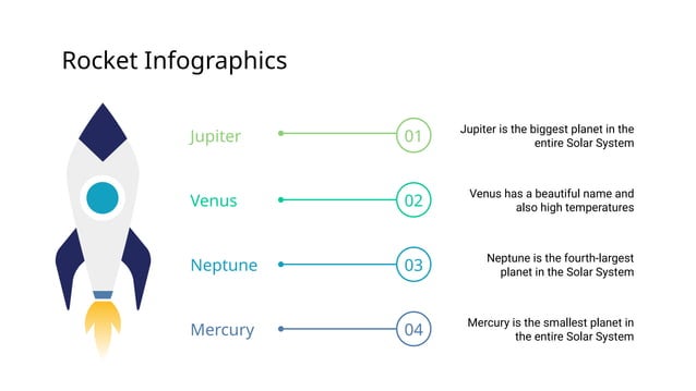 Rocket Infographics by Slides for THE work | PPTX