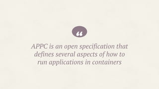 Rkt Container Engine | PPT