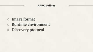 Rkt Container Engine | PPT