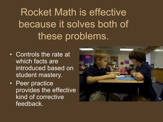 How to Develop Math Fact Fluency and Why Use Rocket Math to Do It? | PPT