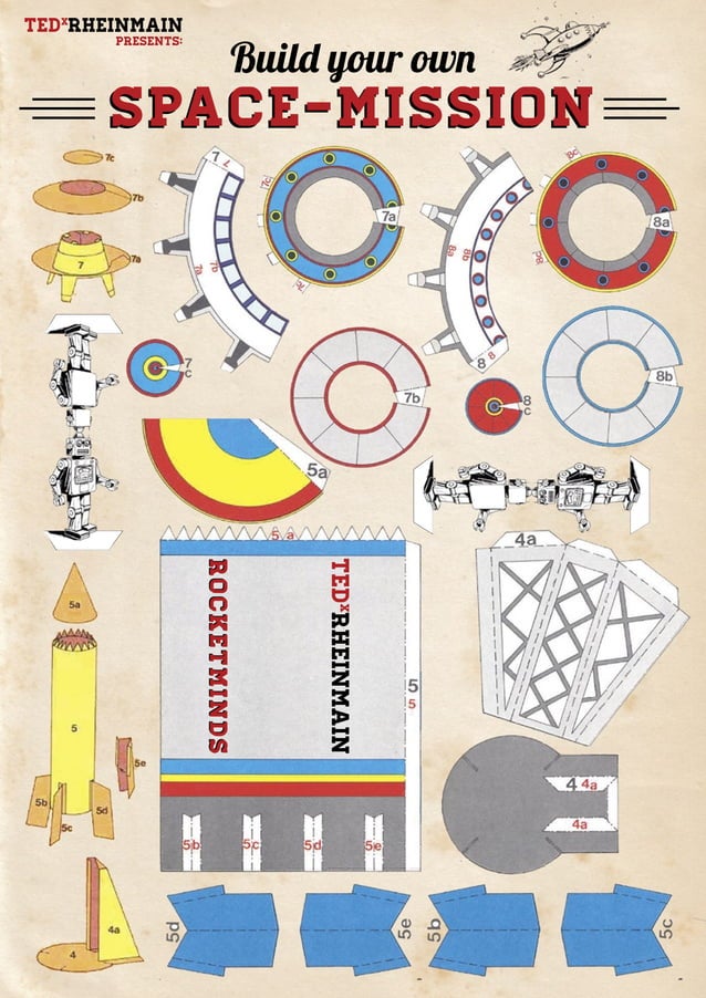 RockeMinds Ufos & Rocket Papercraft | PDF