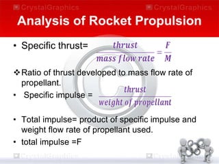Rocket propulsion introduction | PPTX