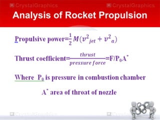 Rocket propulsion introduction | PPTX