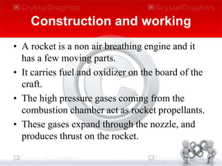 Rocket propulsion introduction | PPTX