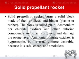 Rocket propulsion introduction | PPTX