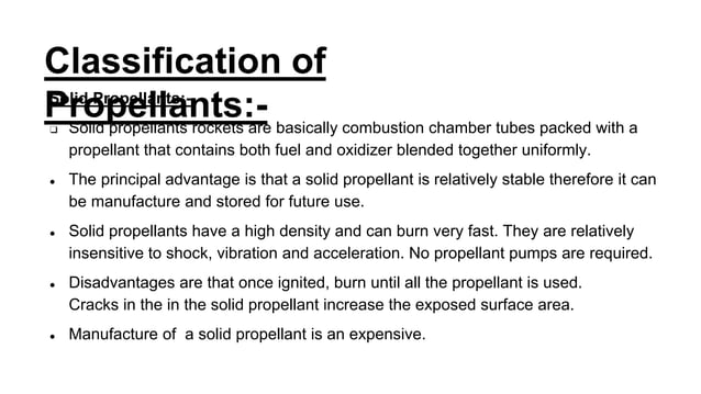 ROCKET PROPULSION and types of rocket propellants.pptx