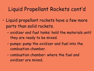 Rocketry Basics | PPT