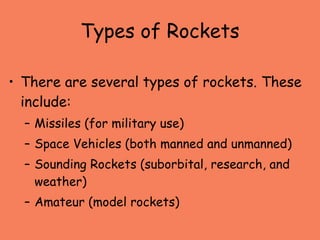 Rocketry Basics | PPT