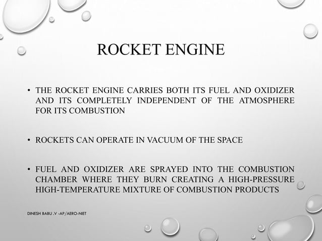 Rockets Propulsion | PDF | Chemistry | Science