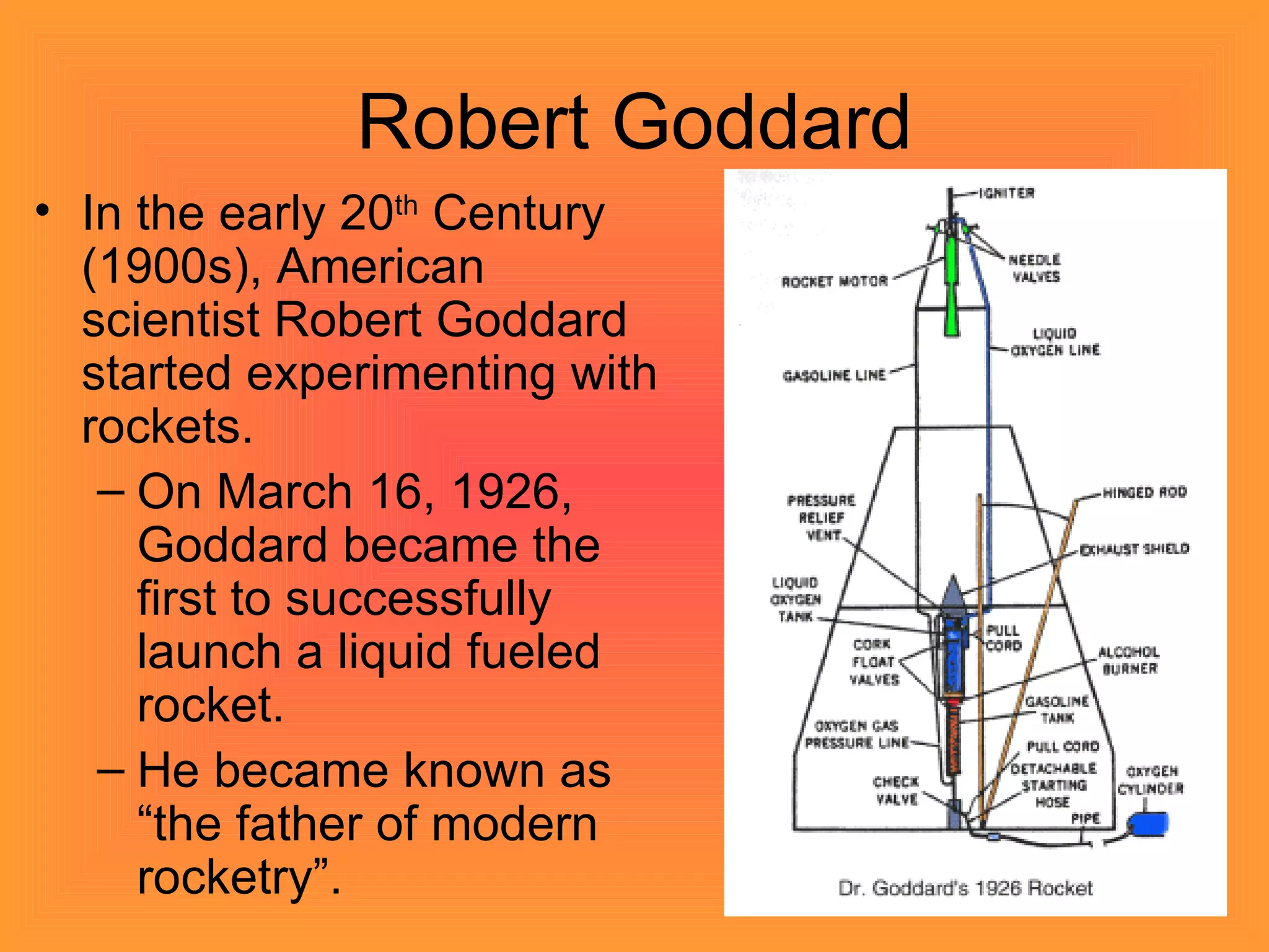 Rockets A Brief History Timeline | PPT