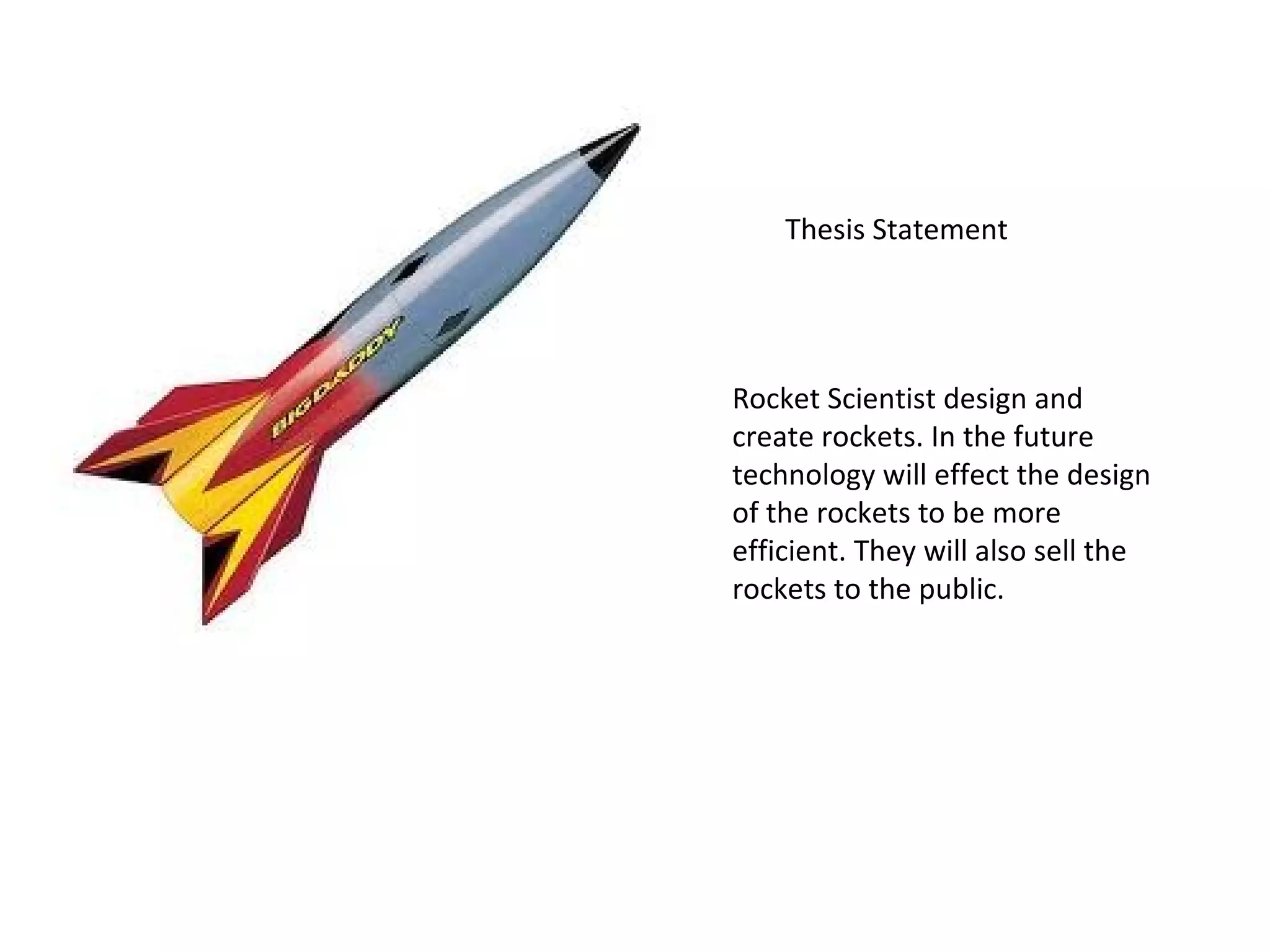 Rocket scientists | PPT