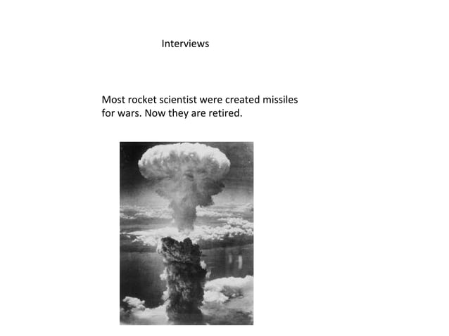 Rocket scientists | PPT