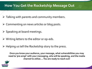 Rocketship education spokesperson training deck - final | PPTX