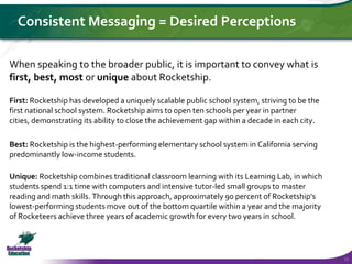 Rocketship education spokesperson training deck - final | PPTX