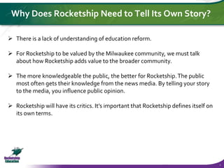 Rocketship education spokesperson training deck - final | PPTX