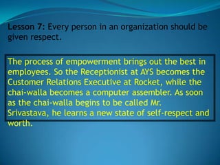 Rocket singh--- | PPTX