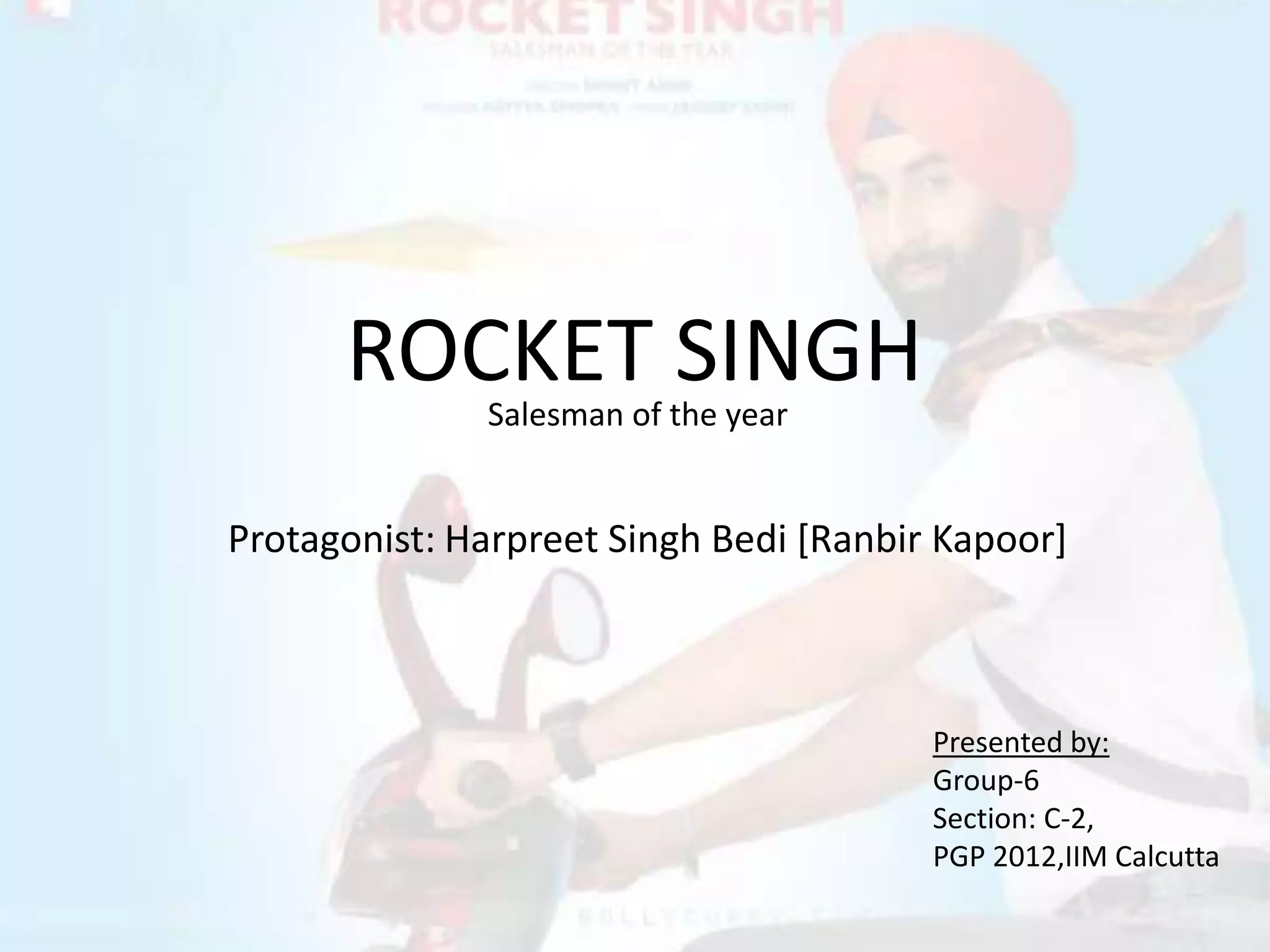 Rocket Singh - Communication Strategies | PPTX