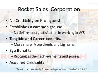 Rocket Singh - Communication Strategies | PPTX