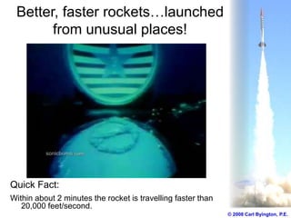 Thrust, Rocket Propulsion & Escaping the Grip of Gravity | PPT ...