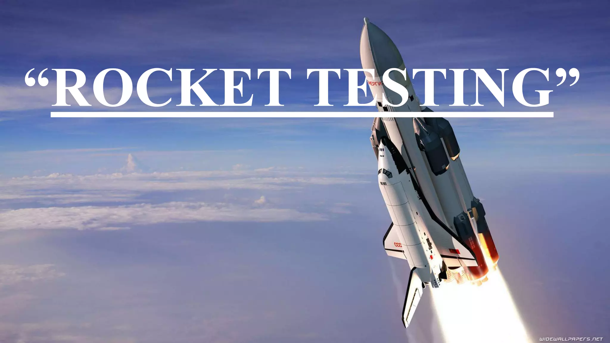 ROCKET TESTING | PPTX