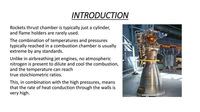 Rocket thrust chamber | PPT