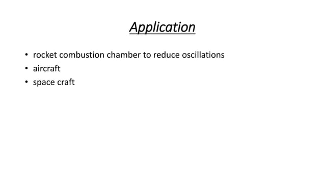 Rocket thrust chamber | PPT