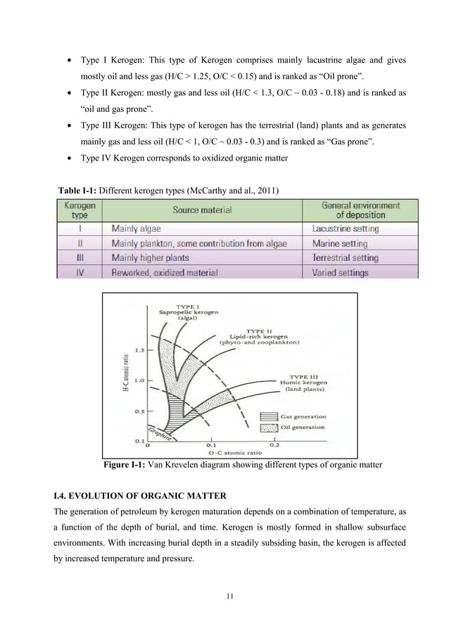 Use of Rock-Eval pyrolysis | DOC | Chemistry | Science